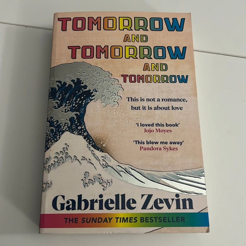 UK edition Tomorrow, and Tomorrow, and Tomorrow by Gabrielle Zevin ...