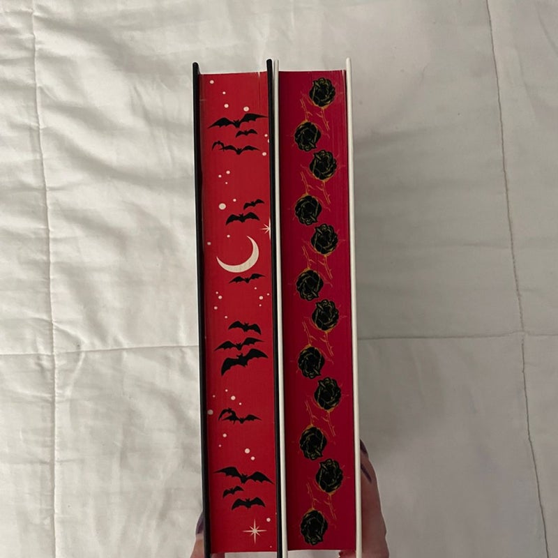 Masters of Death & One For My Enemy Illumicrate editions by Olivie ...