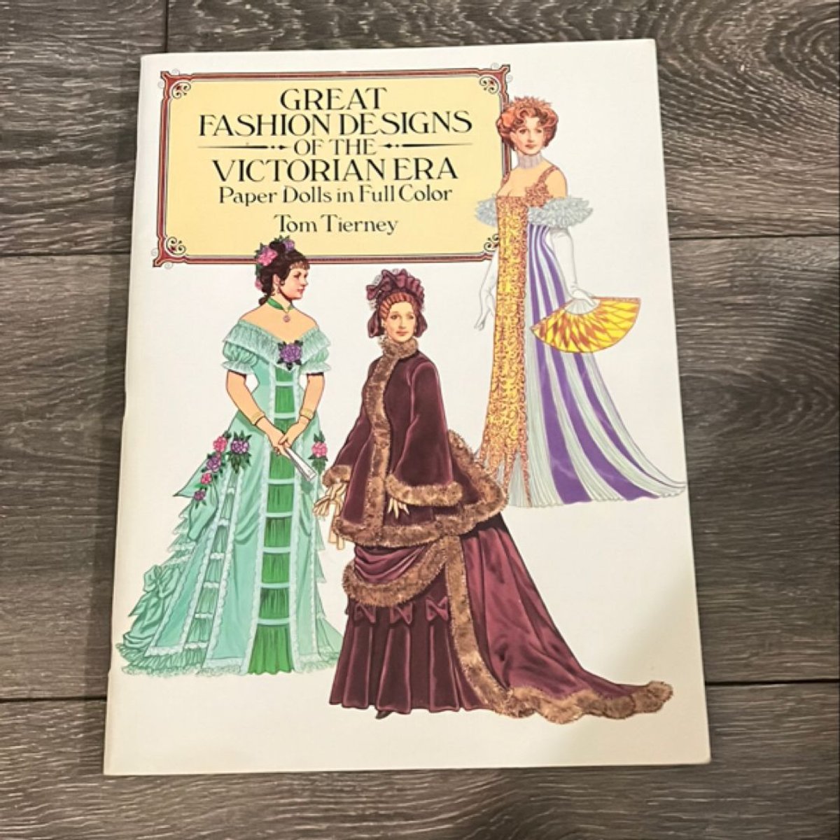 Great Fashion Designs of the Victorian Era Paper Dolls in Full Color by ...