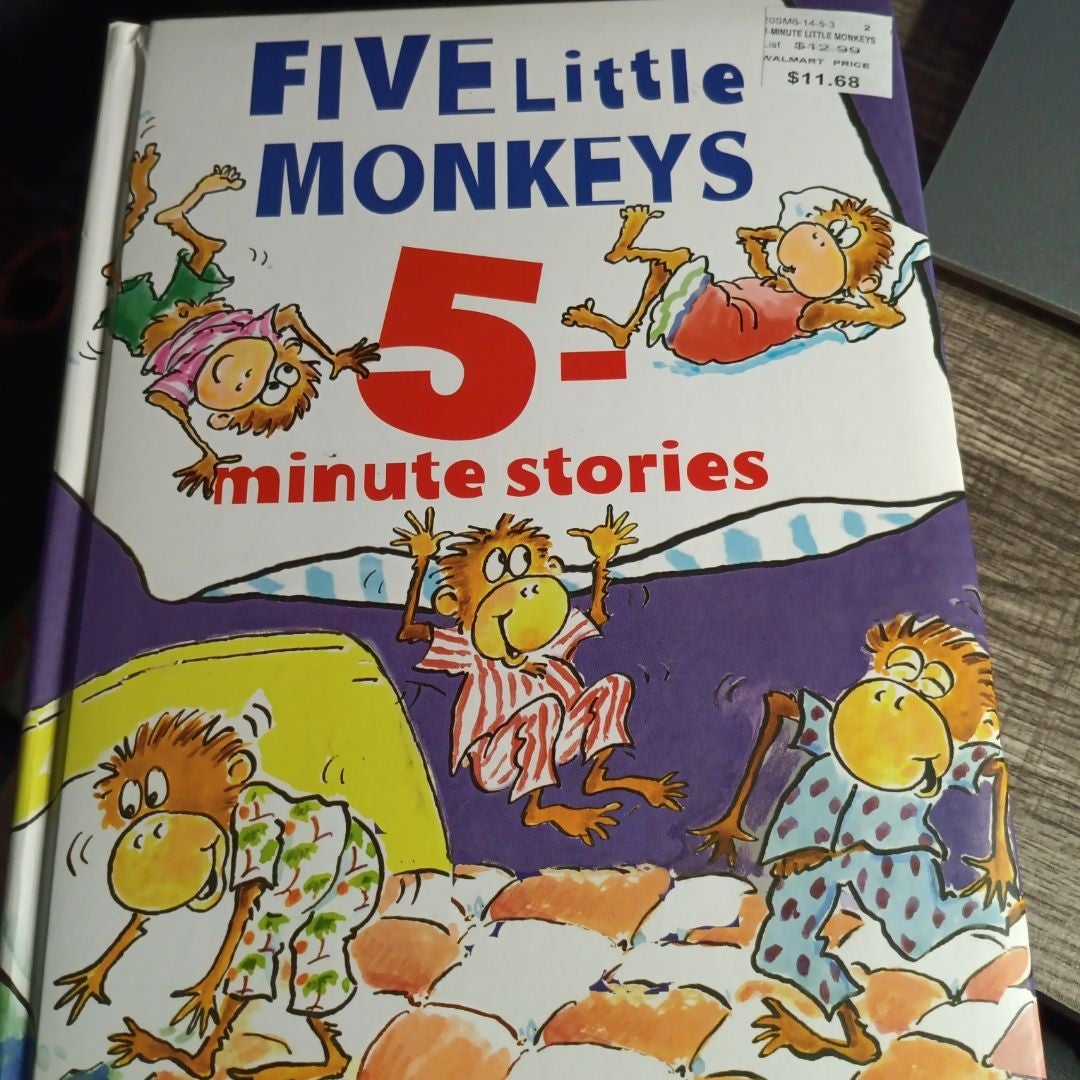 Five Little Monkeys 5-Minute Stories by Eileen Christelow