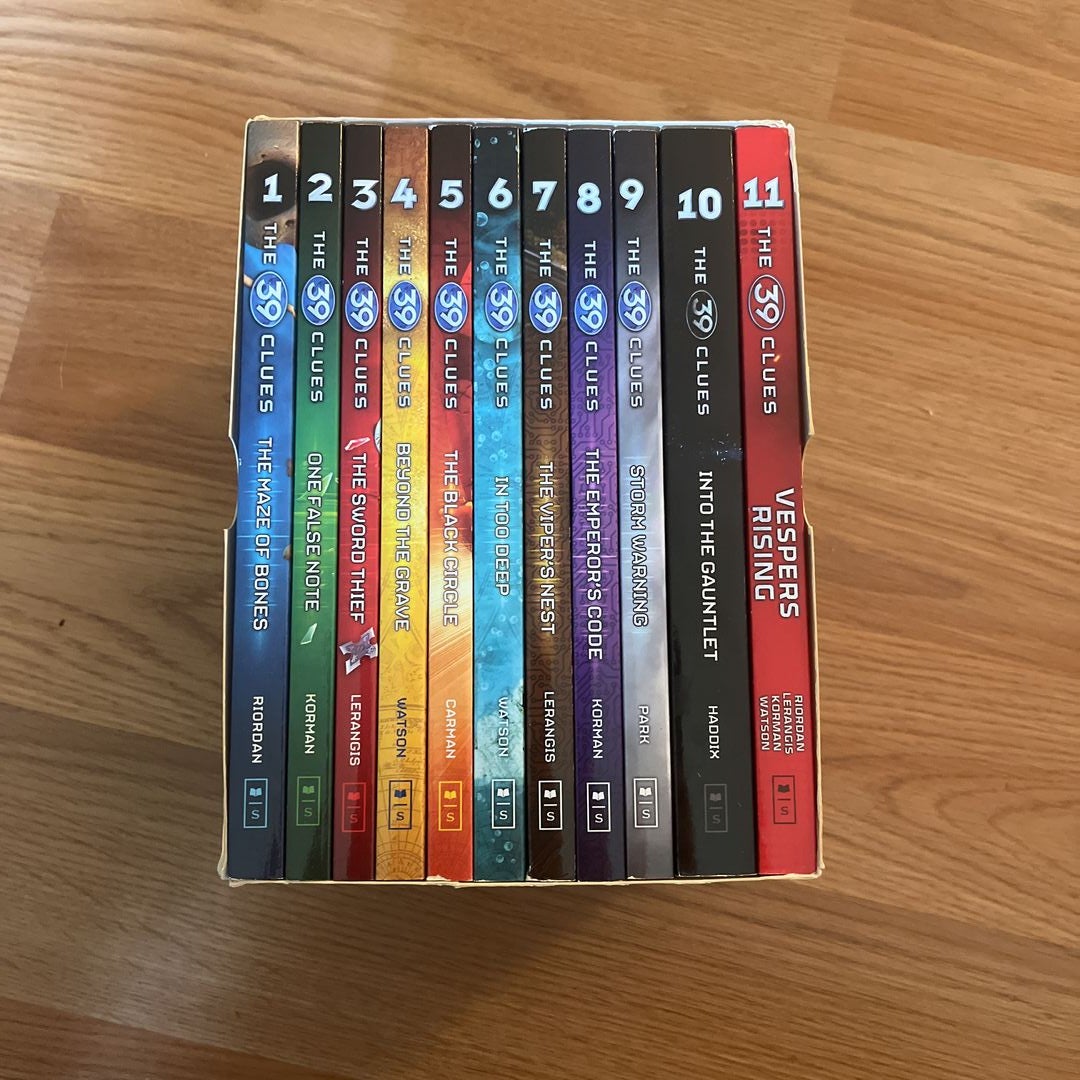 The 39 clues books 1-11 set by Variety , Paperback | Pangobooks