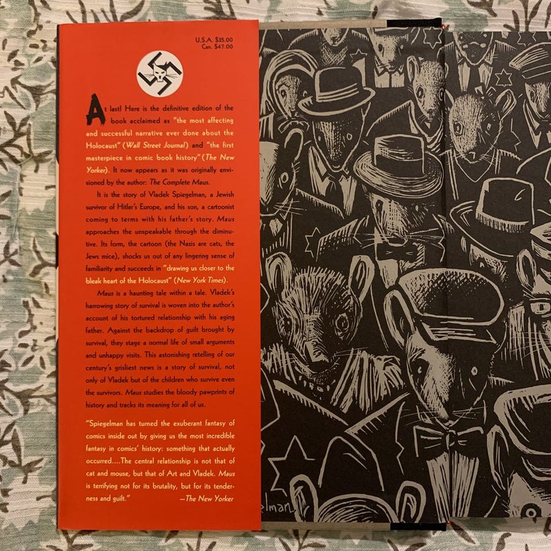 The Complete Maus by Art Spiegelman, Hardcover | Pangobooks