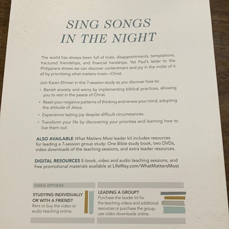 What Matters Most by Karen Ehman