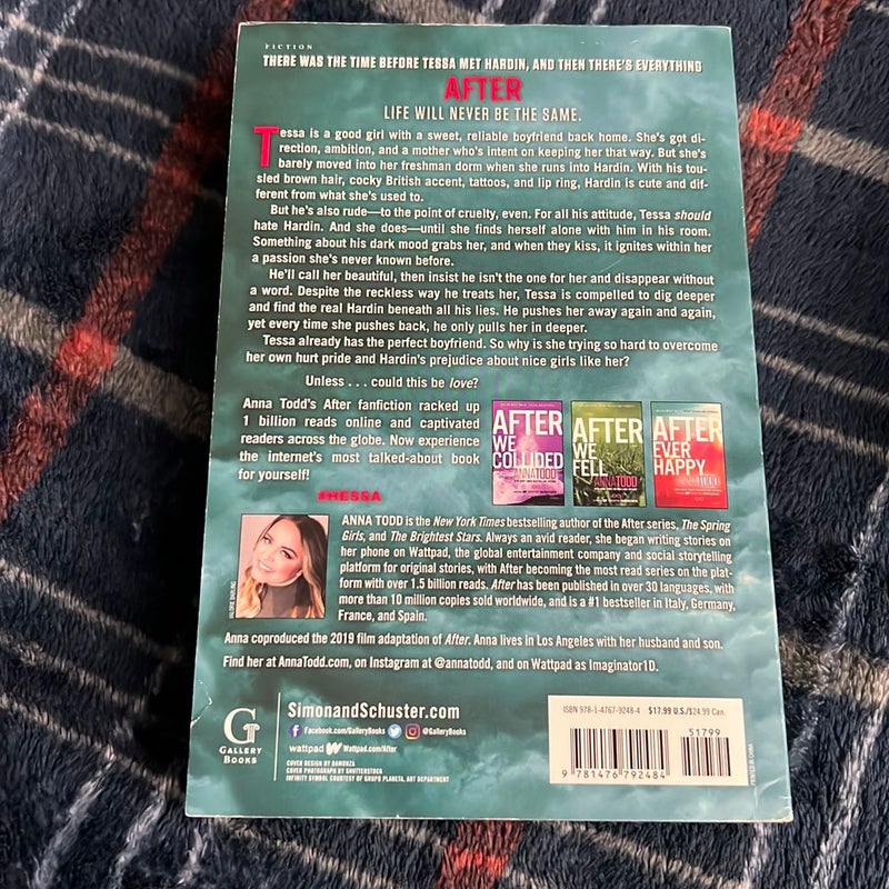 The after Collection by Anna Todd