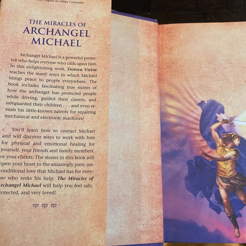 The Miracles of Archangel Michael by Doreen Virtue, Hardcover | Pangobooks