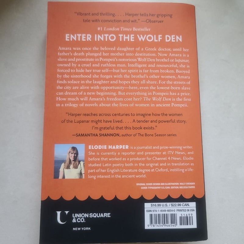 The Wolf Den by Elodie Harper