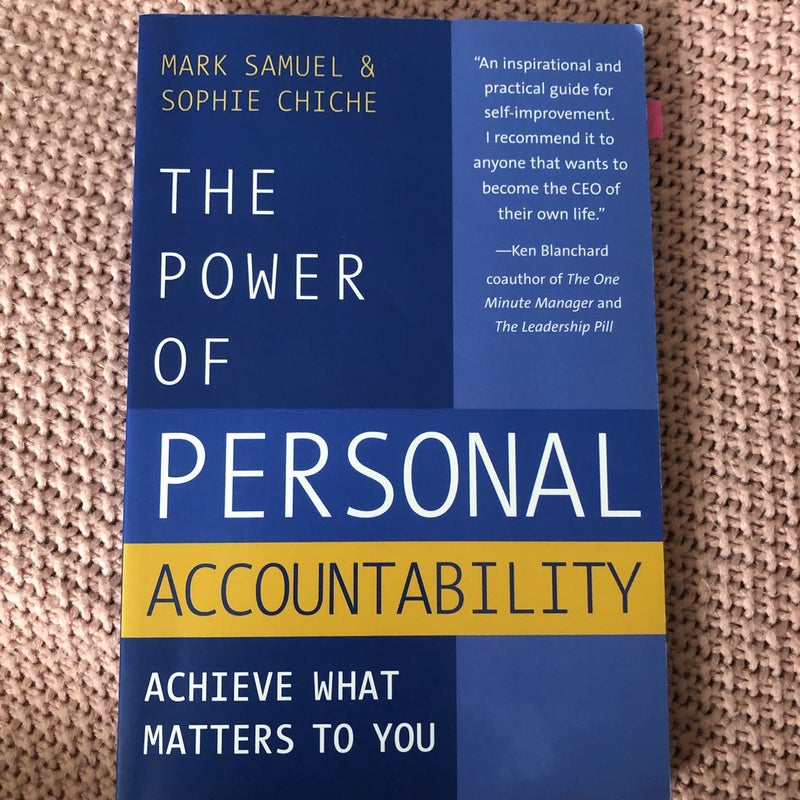 The Power of Personal Accountability by Mark Samuel, Paperback | Pangobooks