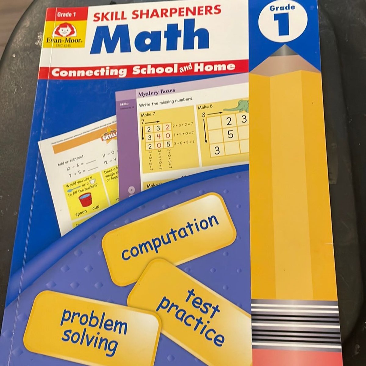 Skill Sharpeners Math Grade 1 by Evan-Moor Educational Publishers