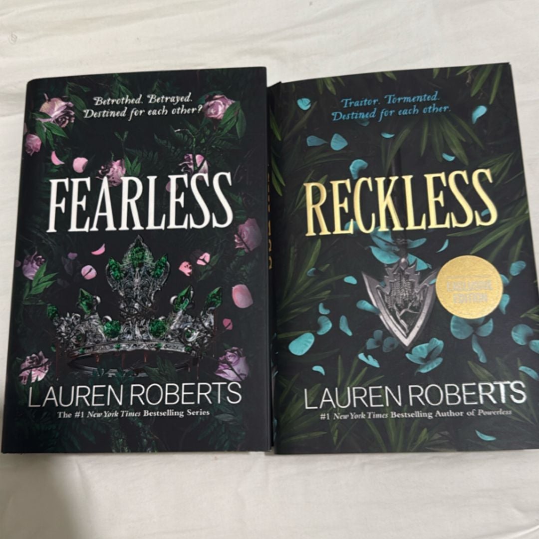 Fearless and reckless book bundle by Lauren Robert’s, Hardcover ...