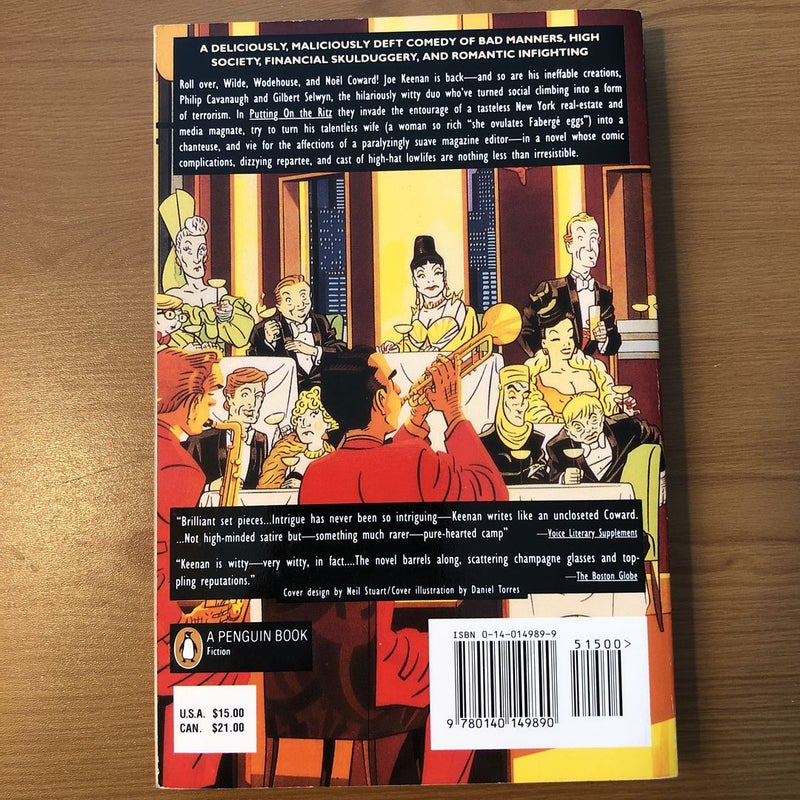 Putting on the Ritz by Joe Keenan, Paperback | Pangobooks