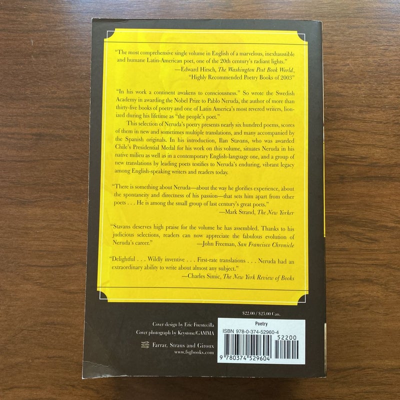 Poetry of Pablo Neruda