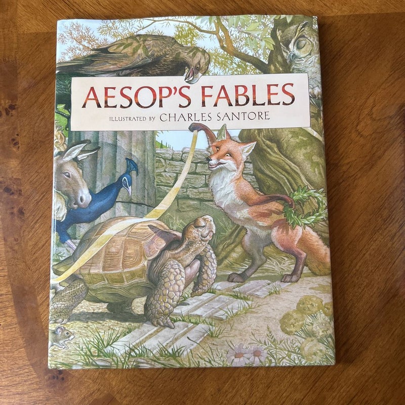 AESOP’S FABLES by Charles Santore, Hardcover | Pangobooks