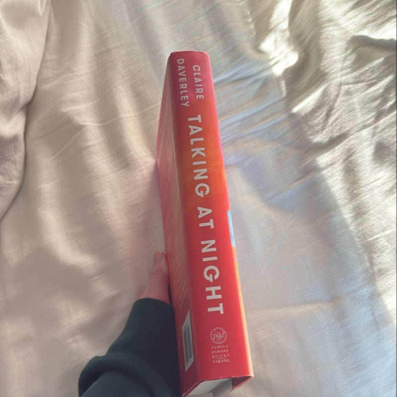 Talking at Night by Claire Daverley, Hardcover | Pangobooks