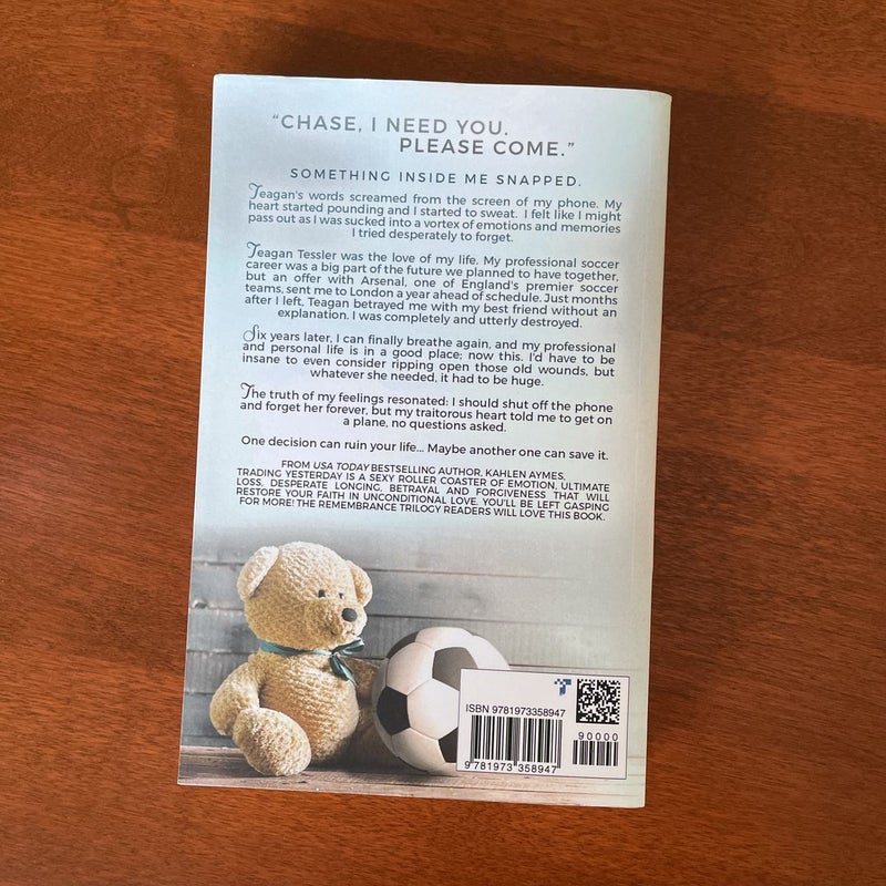 Trading Yesterday by Kahlen Aymes, Paperback | Pangobooks