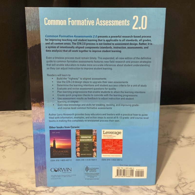 Common Formative Assessments 2. 0 by Larry B. Ainsworth, Donald J. Viegut