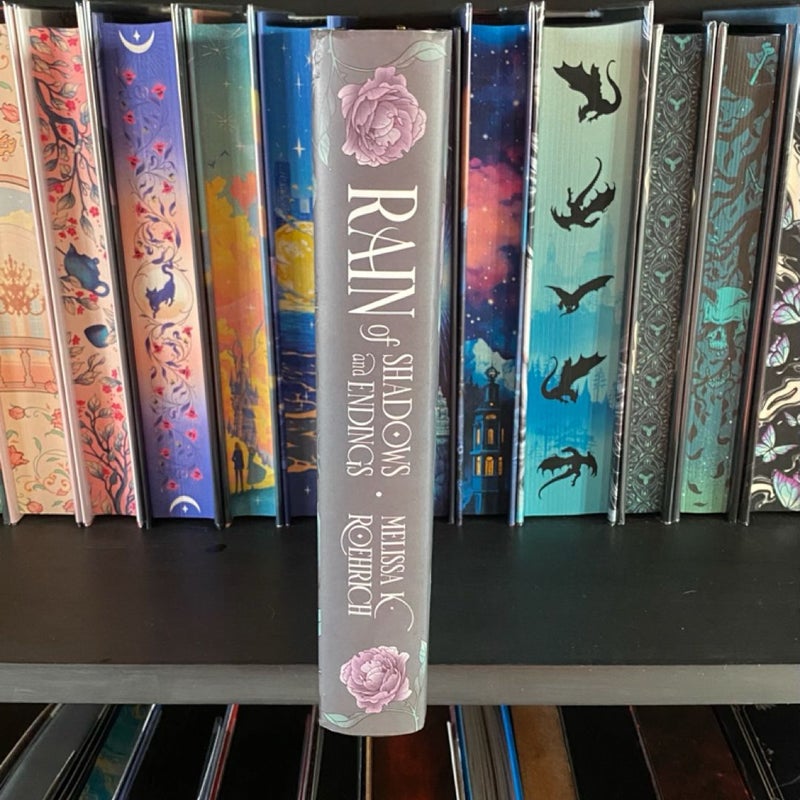 Faecrate Rain of Shadows and Endings by Melissa Roehrich by Melissa K ...