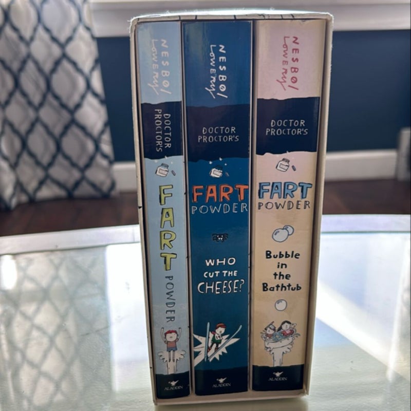Doctor Proctor's Fart Powder - The Fart-Tastic Boxed Set by Jo Nesbø ...