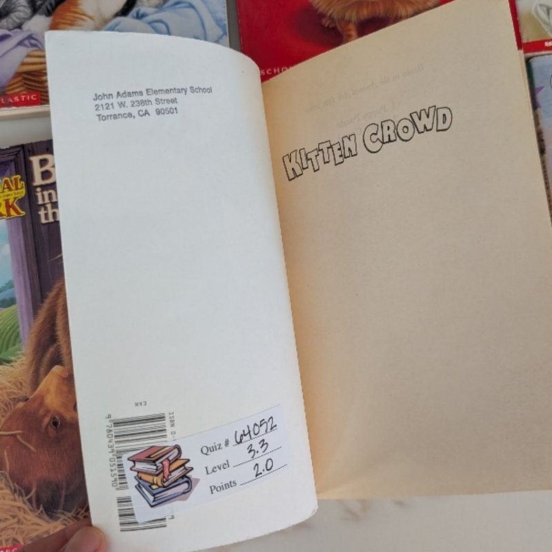 Animal Chapter Book Bundle of 6 Books by , Paperback | Pangobooks