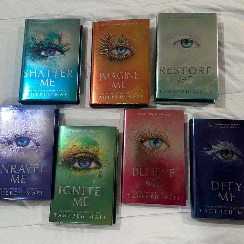 Shatter Me series Exclusive from Fairyloot by Tahereh Mafi , Hardcover ...