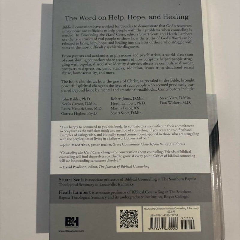 Counseling the Hard Cases by Stuart Scott