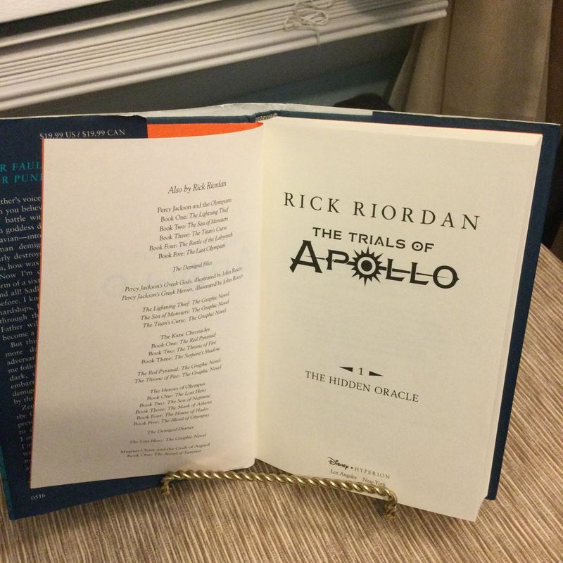 The Hidden Oracle Book 1 by , Hardcover | Pangobooks