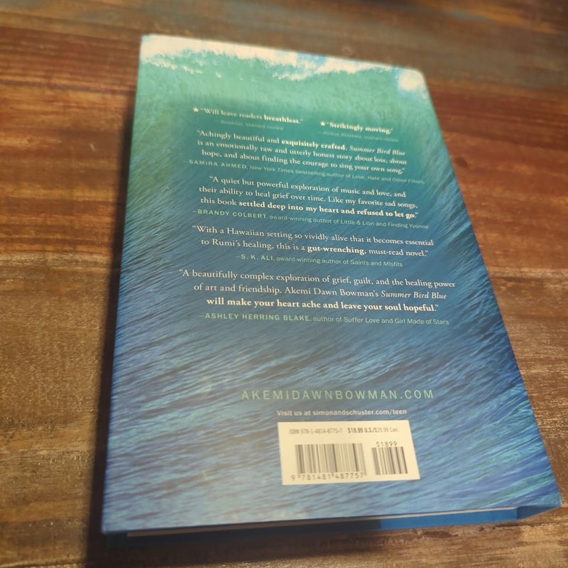 Summer Bird Blue by Akemi Dawn Bowman, Hardcover | Pangobooks