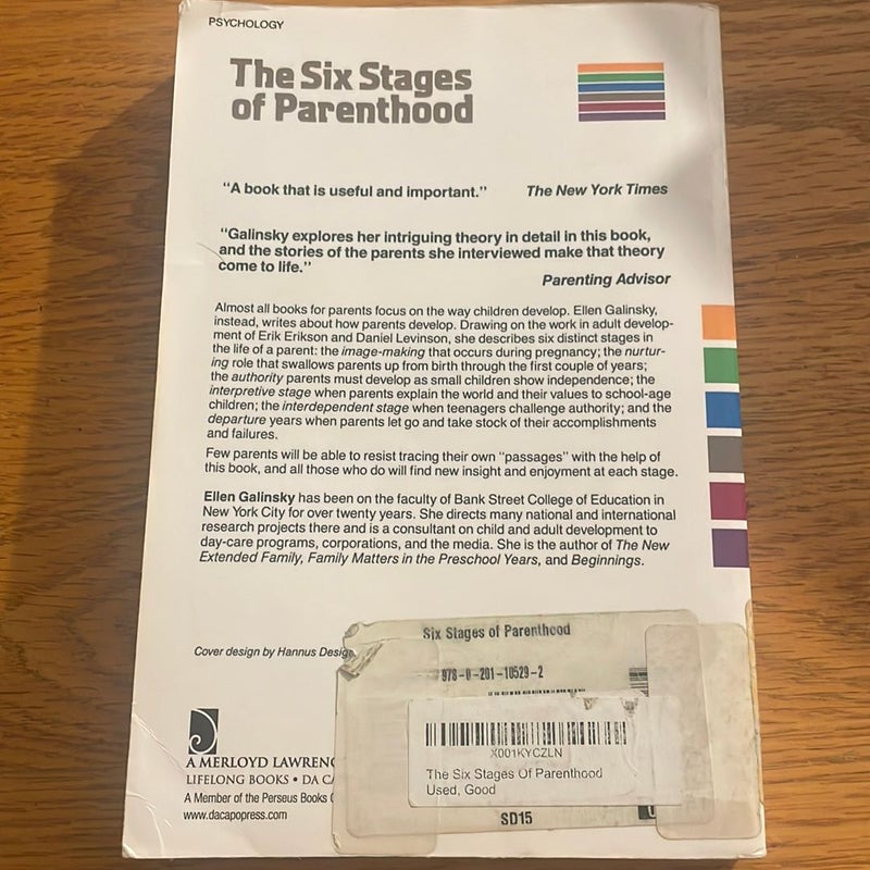 The Six Stages of Parenthood by Ellen Galinsky, Paperback | Pangobooks The Six Stages of Parenthood by Ellen Galinsky, Paperback | Pangobooks