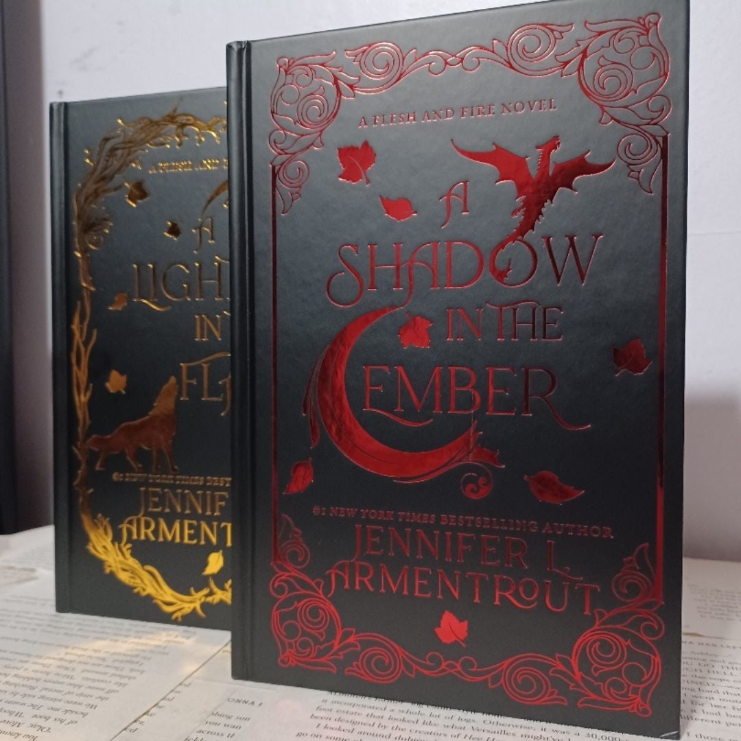 A Shadow in the Ember & A Light in the Flame by Jennifer L Armentrout ...