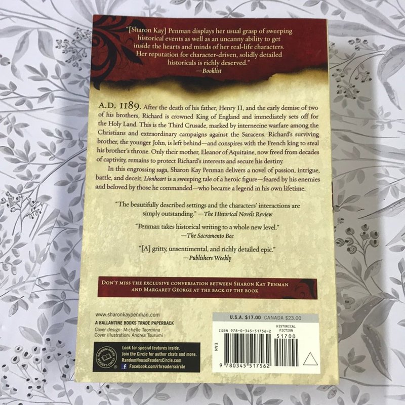 Lionheart by Sharon Kay Penman