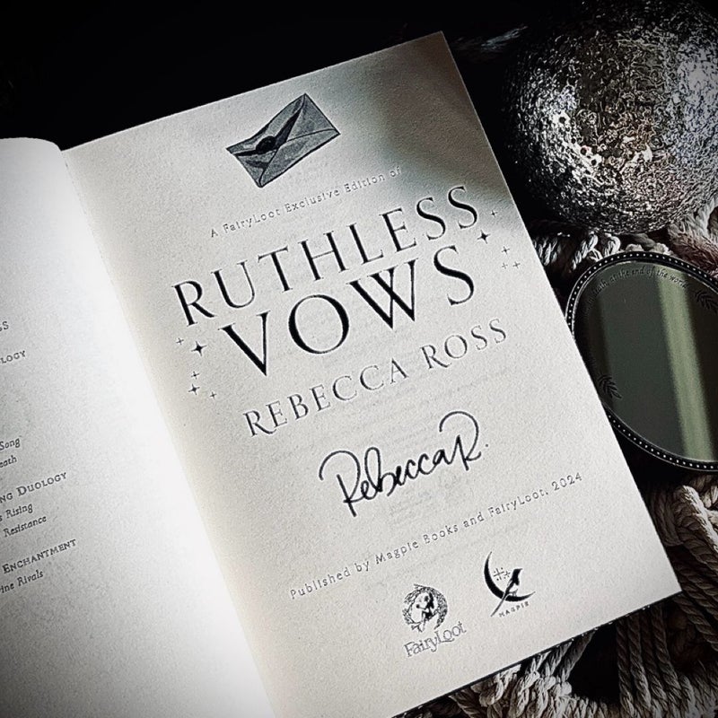 Ruthless Vows by Rebecca Ross, Hardcover | Pangobooks