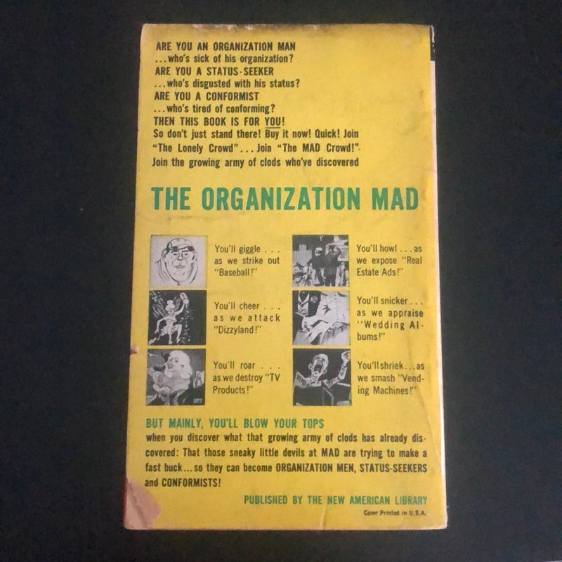 The Organization MAD / A Signet Book by William M. Gaines’s, Paperback | Pangobooks