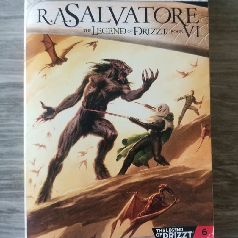 2007 LOT OF 3 D&D FORGOTTEN REALMS THE LEGEND OF DRIZZT R.A. SALVATORE ...
