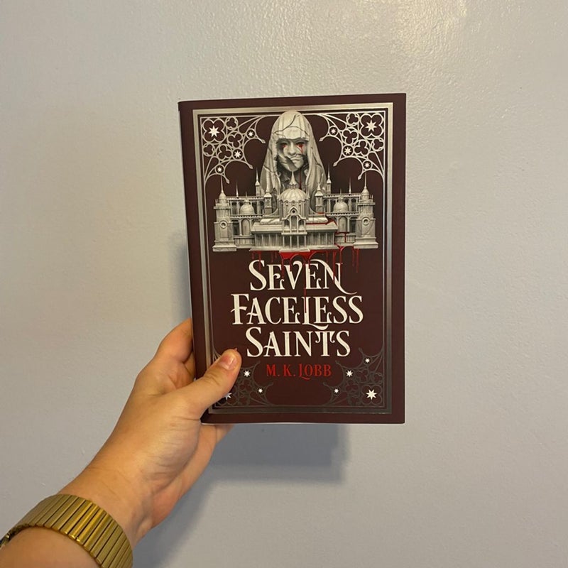 Seven Faceless Saints by M.K. Lobb, Hardcover | Pangobooks