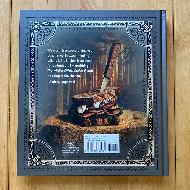 The Witcher Official Cookbook by Anita Sarna, Hardcover | Pangobooks