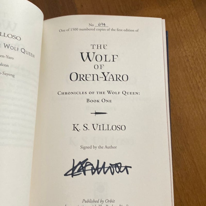 The Wolf of Oren-Yaro by K. S. Villoso, Hardcover | Pangobooks