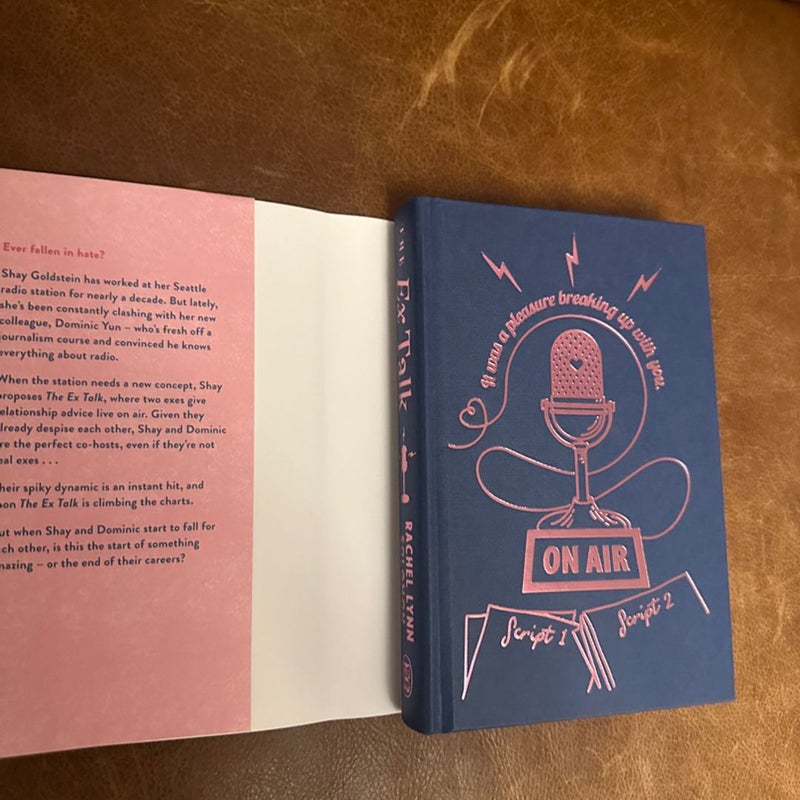 The ex talk signed special edition Rachel Lynn Solomon illumicrate by ...