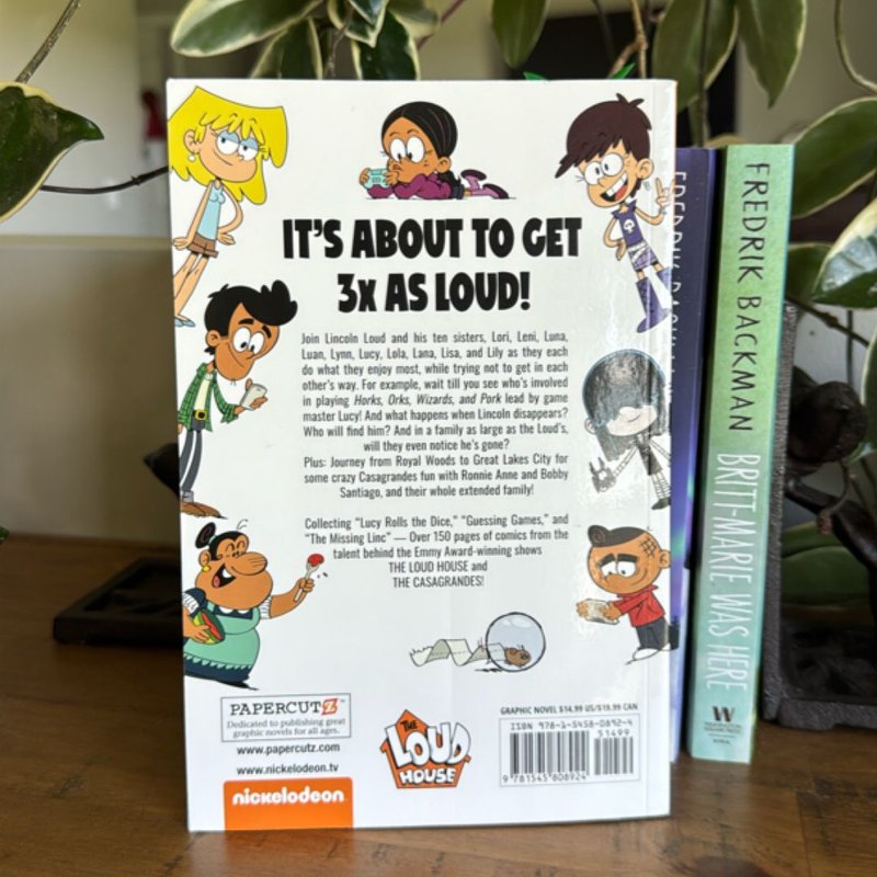 The Loud House 3-In-1 #5 by The Loud The Loud House Creative Team