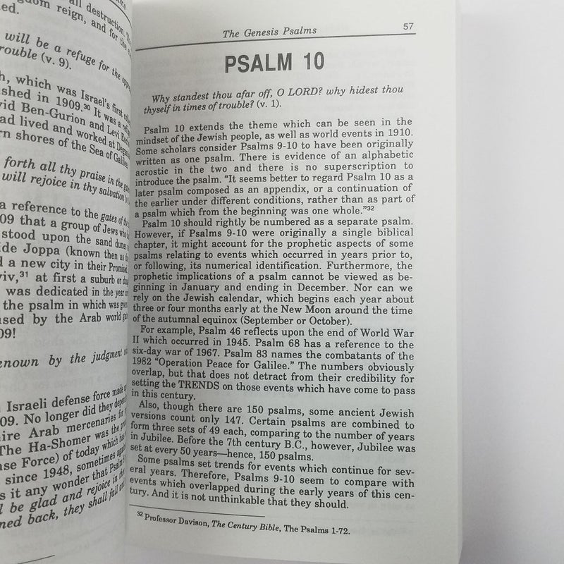 Hidden Prophecies in the Psalms by J. R. Church