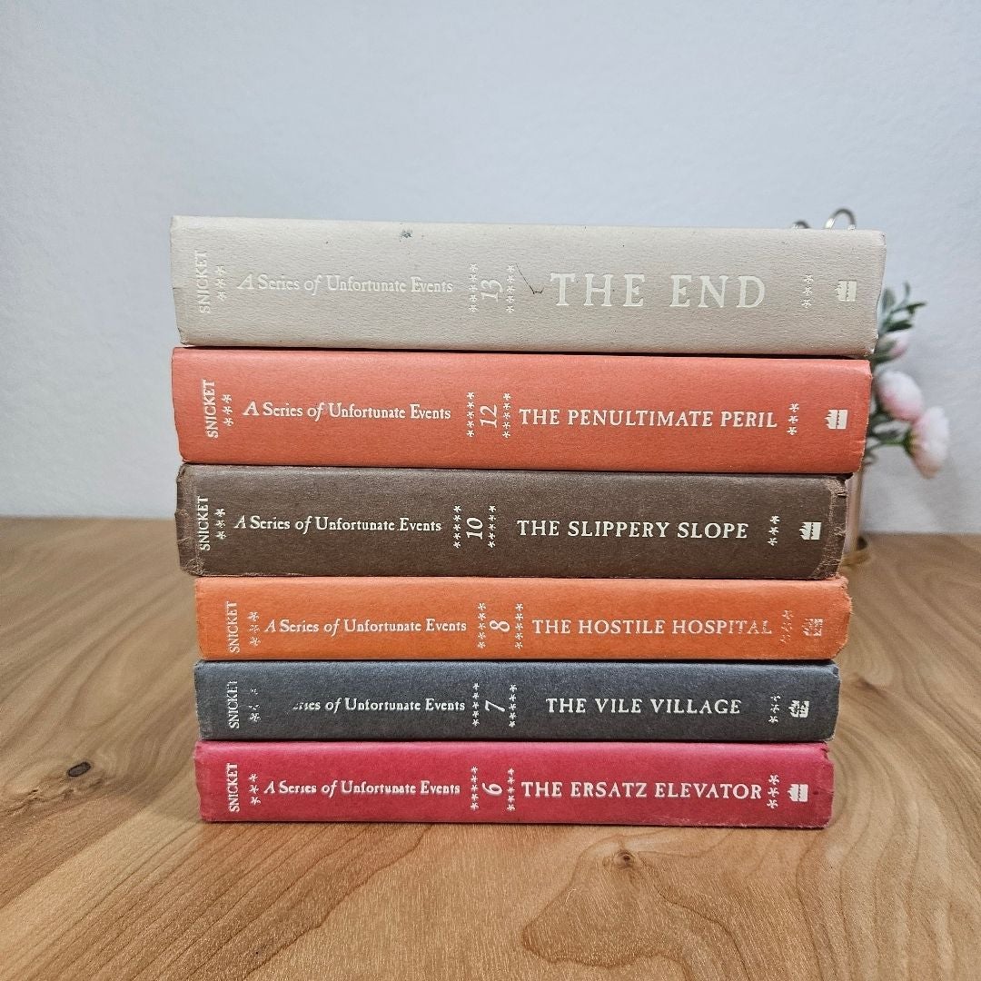 A Series Of Unfortunate Events Books by Lemony Snicket , Hardcover ...