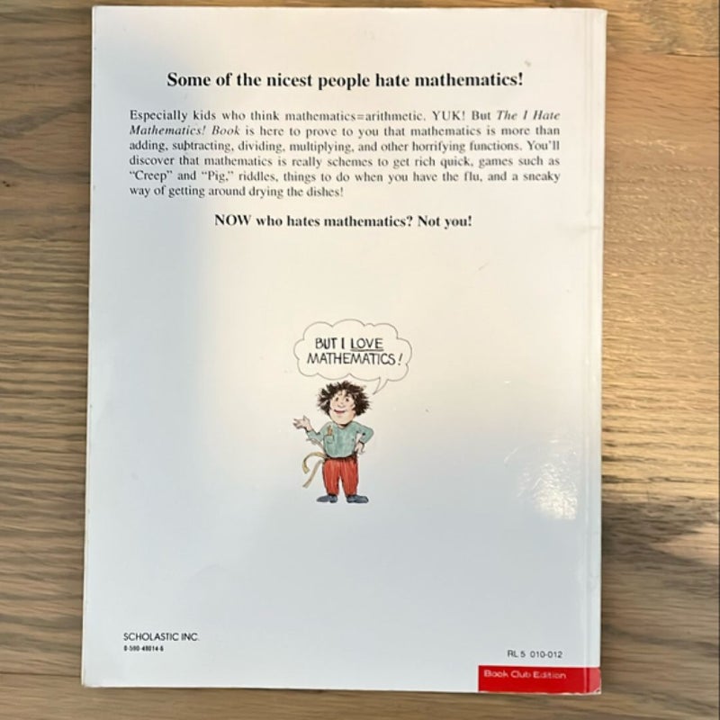 The I Hate Mathematics! Book by Marilyn Burns, Paperback | Pangobooks