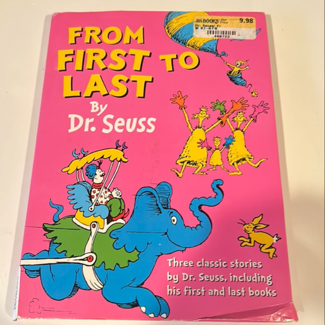 From First to Last by Dr. Seuss, Hardcover | Pangobooks