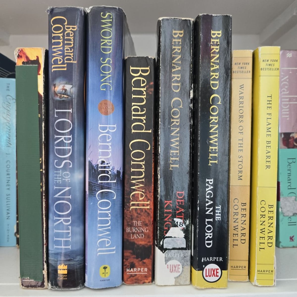 The Saxon Series/Last Kingdom *bundle* by Bernard Cornwell, Hardcover ...