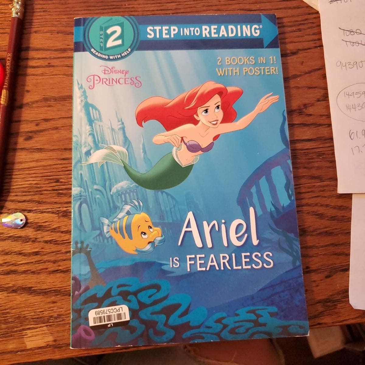 Ariel Is Fearless/Jasmine Is Helpful (Disney Princess) by Liz Marsham ...