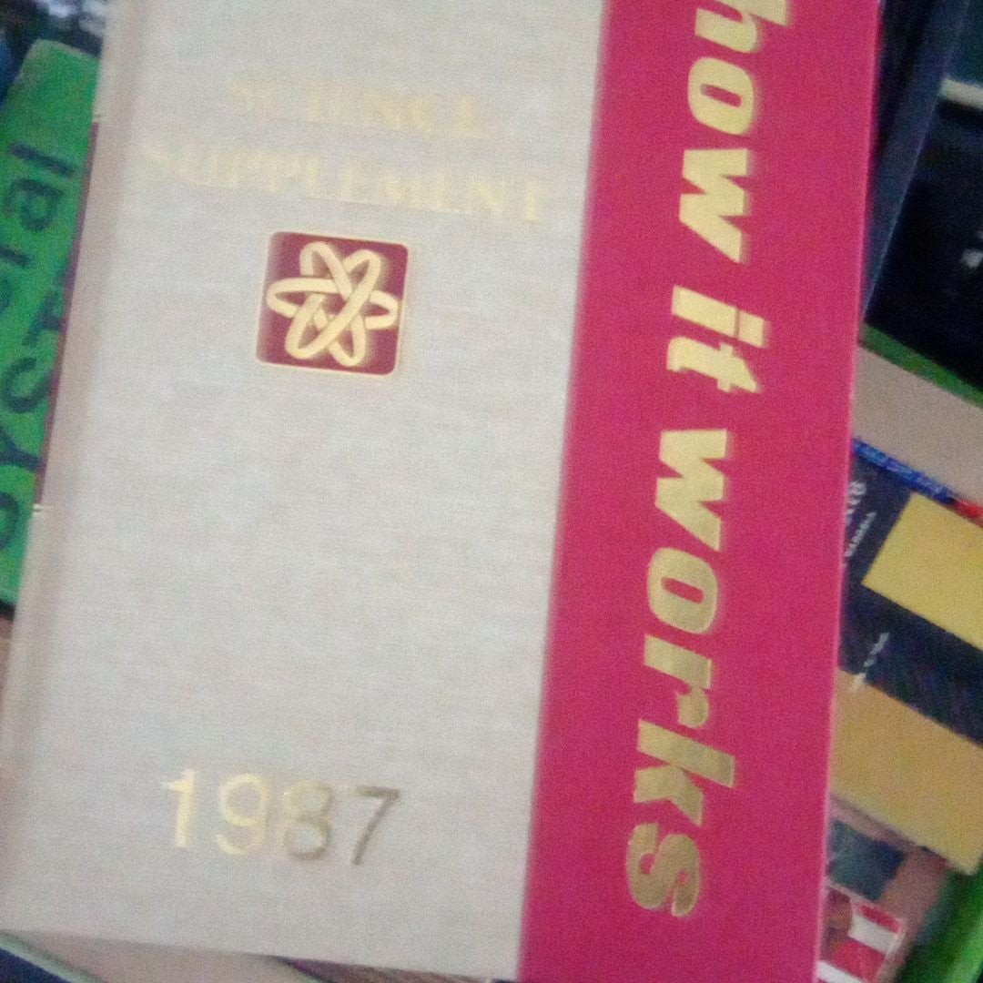 Science supplement how it works 1987 by Various, Hardcover | Pangobooks