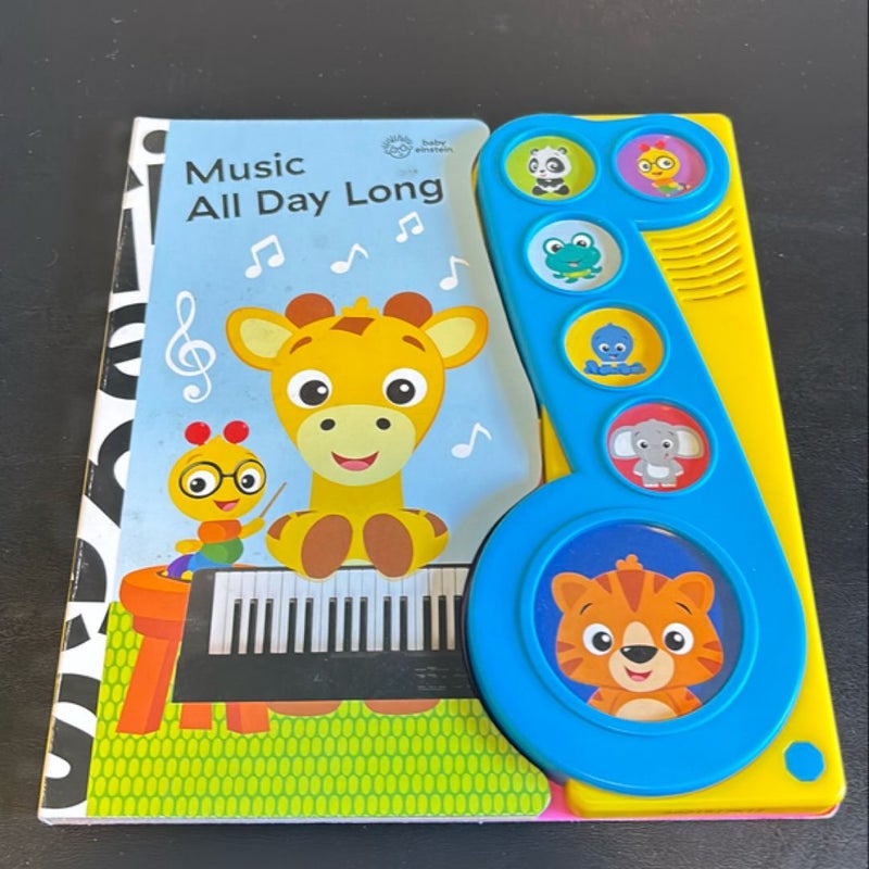 Baby Einstein: Music All Day Long Sound Book by PI Kids