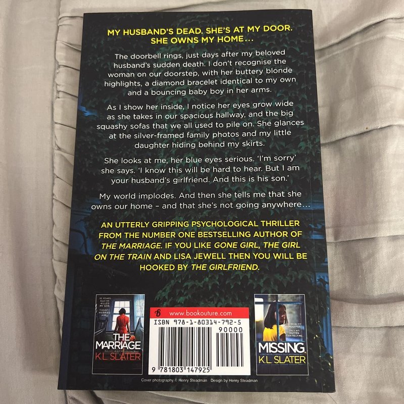 The Girlfriend by K. L. Slater, Paperback | Pangobooks