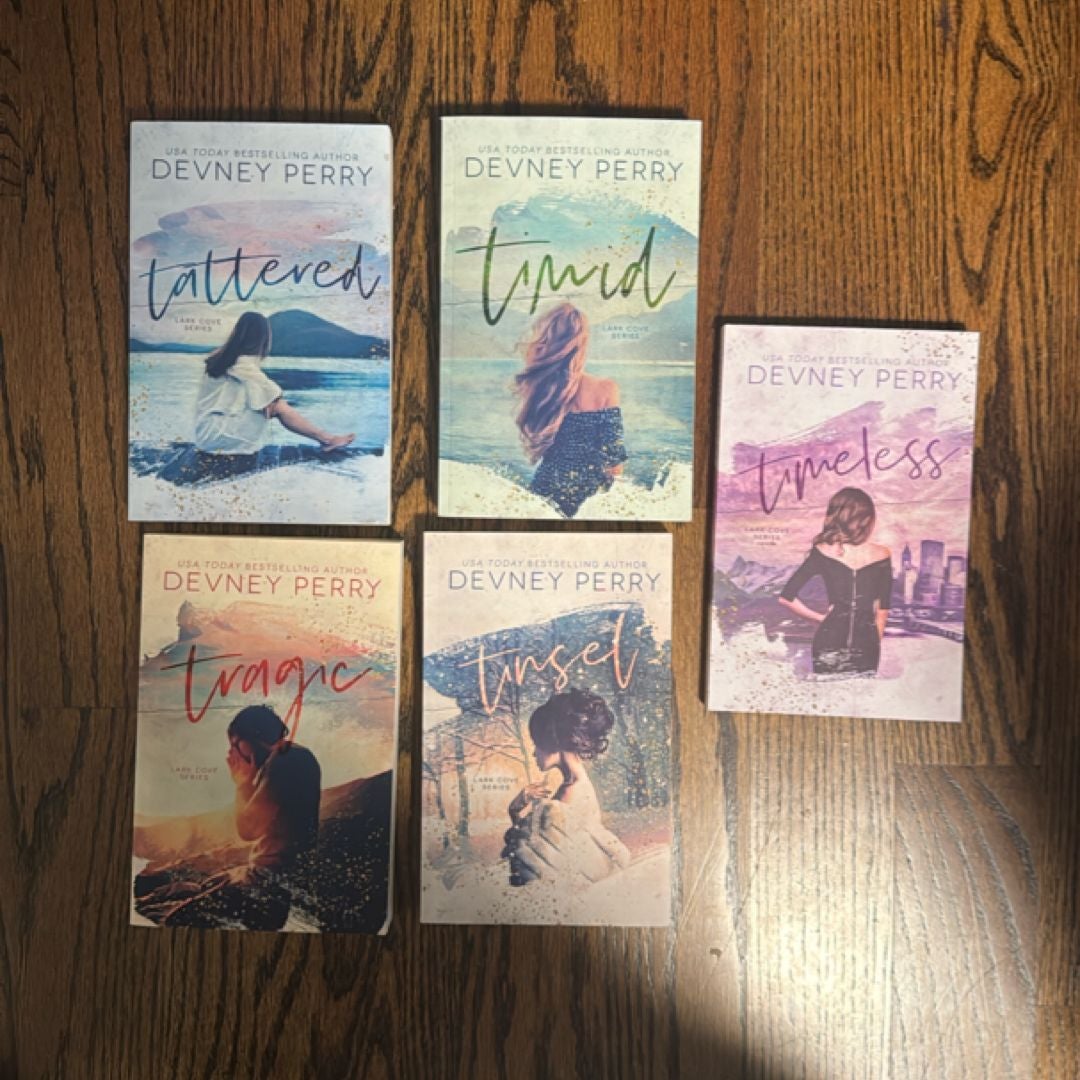 Lark Cove Series (Tattered, Timid, Tragic, Tinsel, Timeless) by Devney Perry, Paperback | Pangobooks