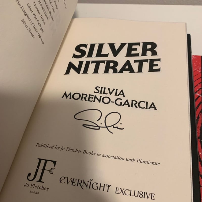 Illumicrate Silver Nitrate SIGNED by Silvia Moreno-Garcia, Hardcover ...