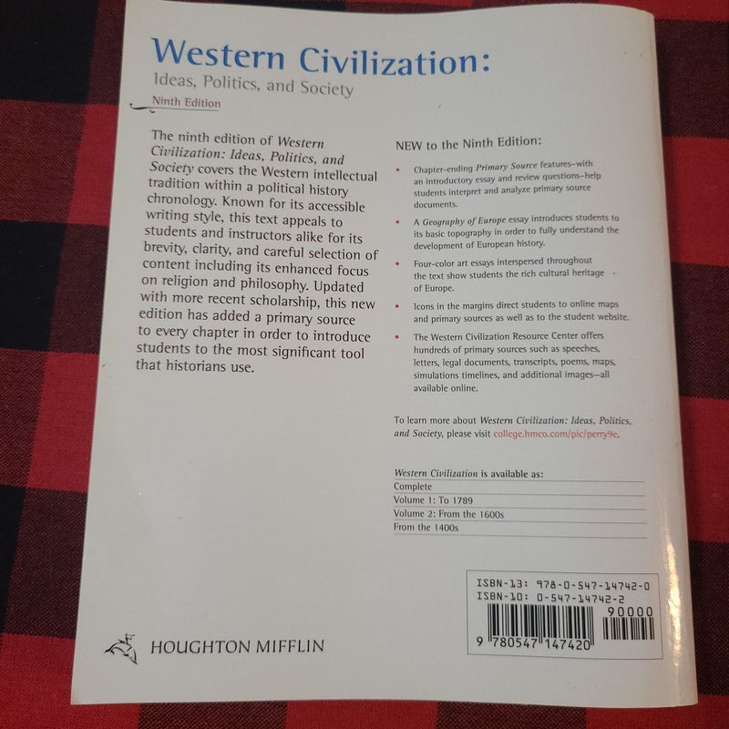 Western Civilization by Thomas F. X. Noble, Margaret Jacob, James Jacob ...