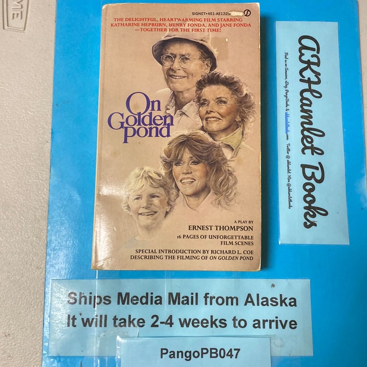 On Golden Pond by Ernest Thompson , Paperback | Pangobooks